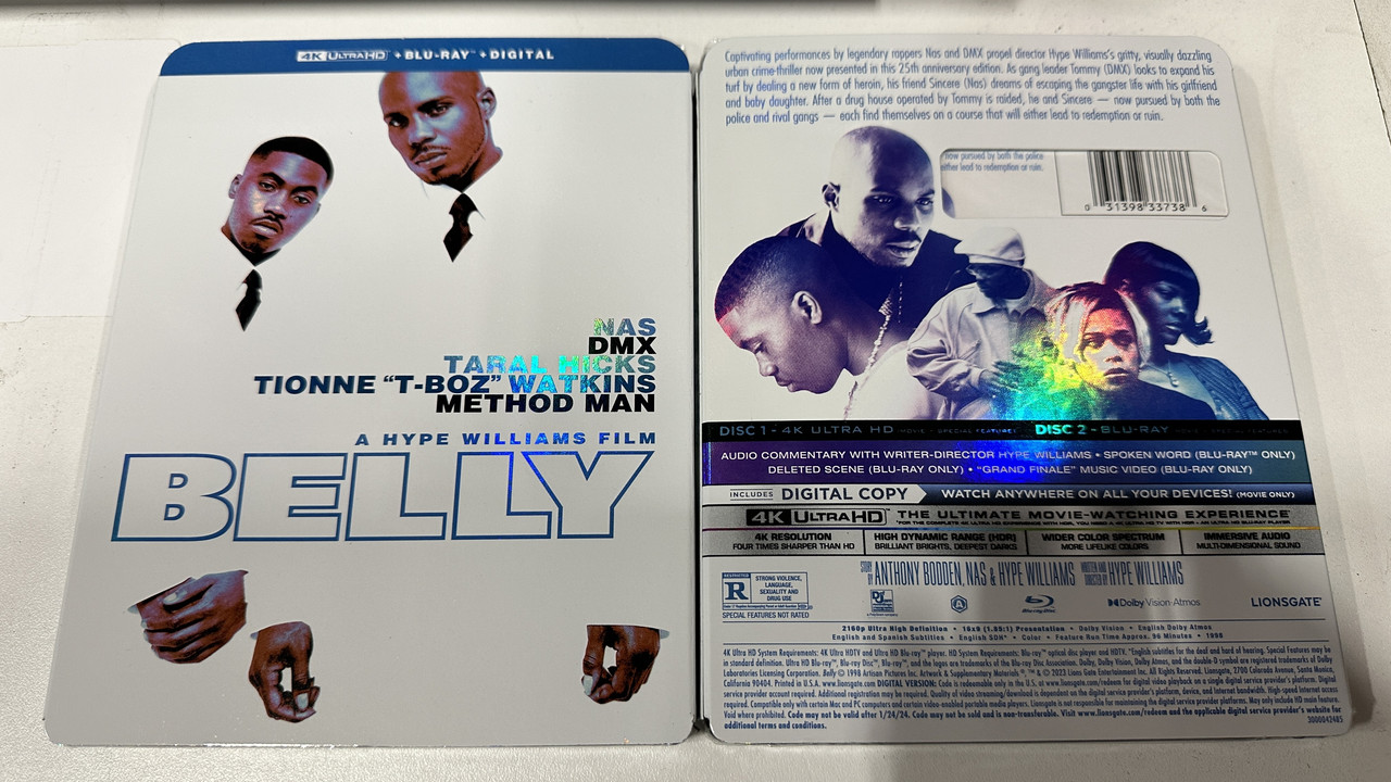 Belly 4K UHD (1998) - Page 3 - Blu-ray Forum