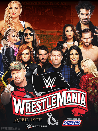 WrestleMania 36 Posters — Postimages