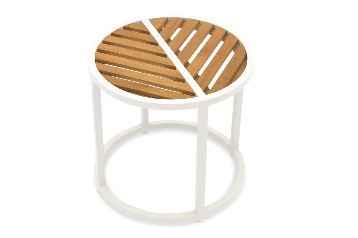 LEAF SIDE TABLE WHITE 2 — Postimages