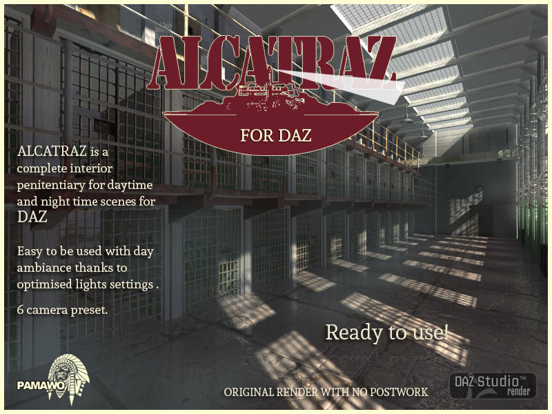 Alcatraz 2025 - Free Daz 3D Models
