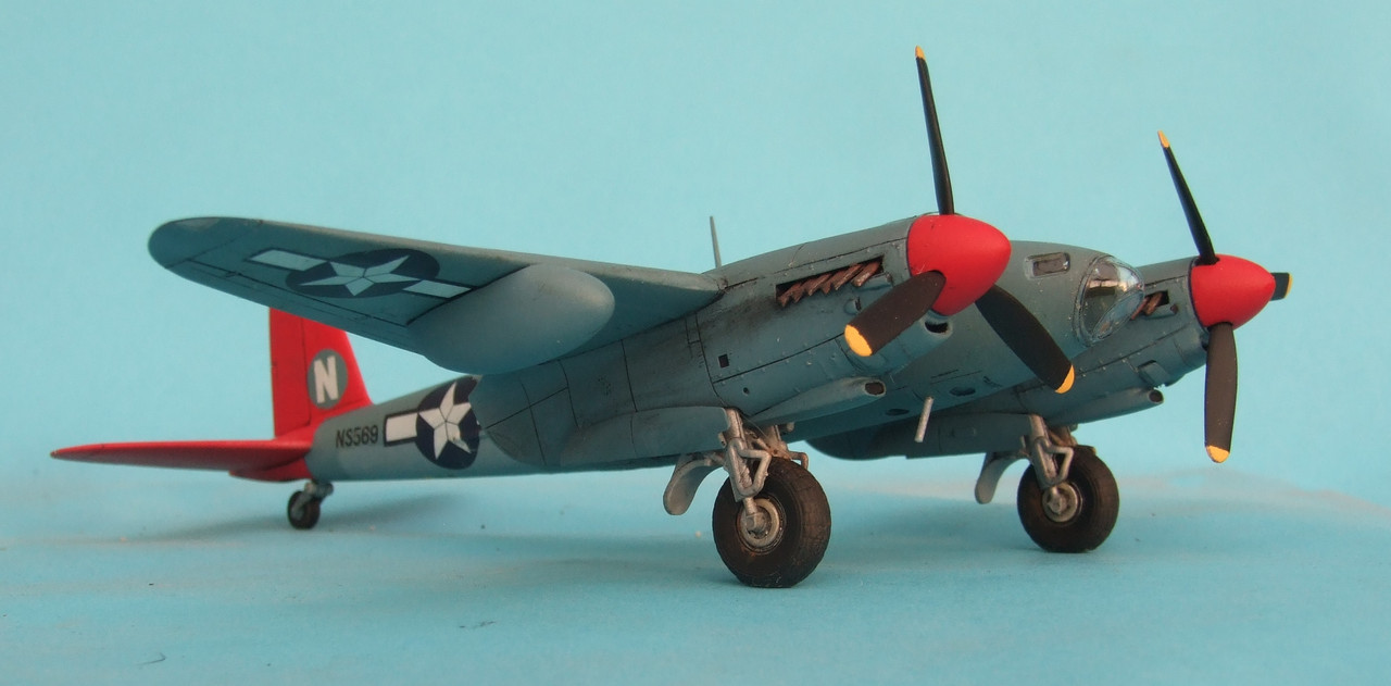 1/72nd Airfix Mosquito, conv to PR.XVI using a Freightdog Models resin ...