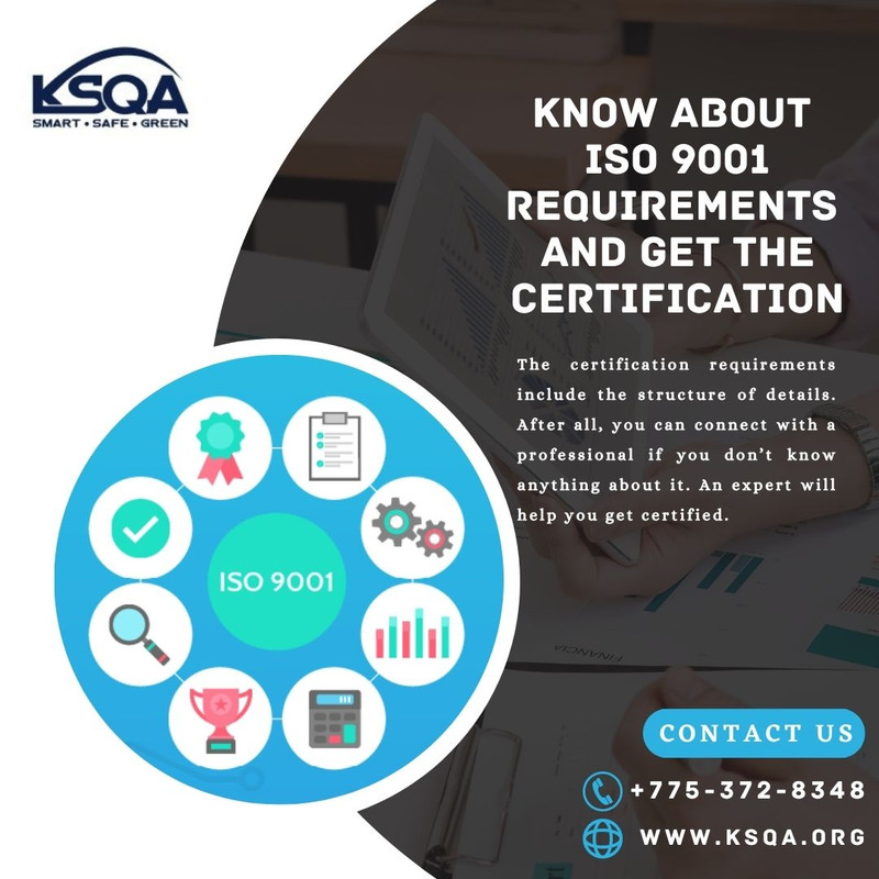 Know about ISO 9001 requirements and get the certification — Postimages