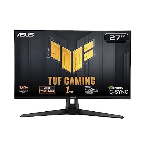 Amazon: Gaming VG27AQ3A Gaming Monitor – 27-inch, QHD(2560x1440), 180Hz ...