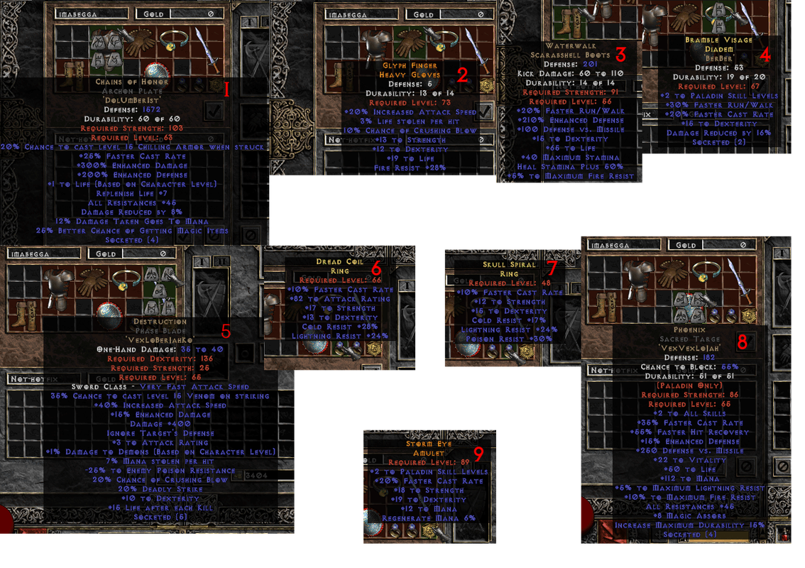 Gg Full Characters For Sale - Topic - d2jsp