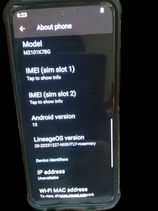 Redmi Note 10s (rosemary) on LOS20 : r/LineageOS