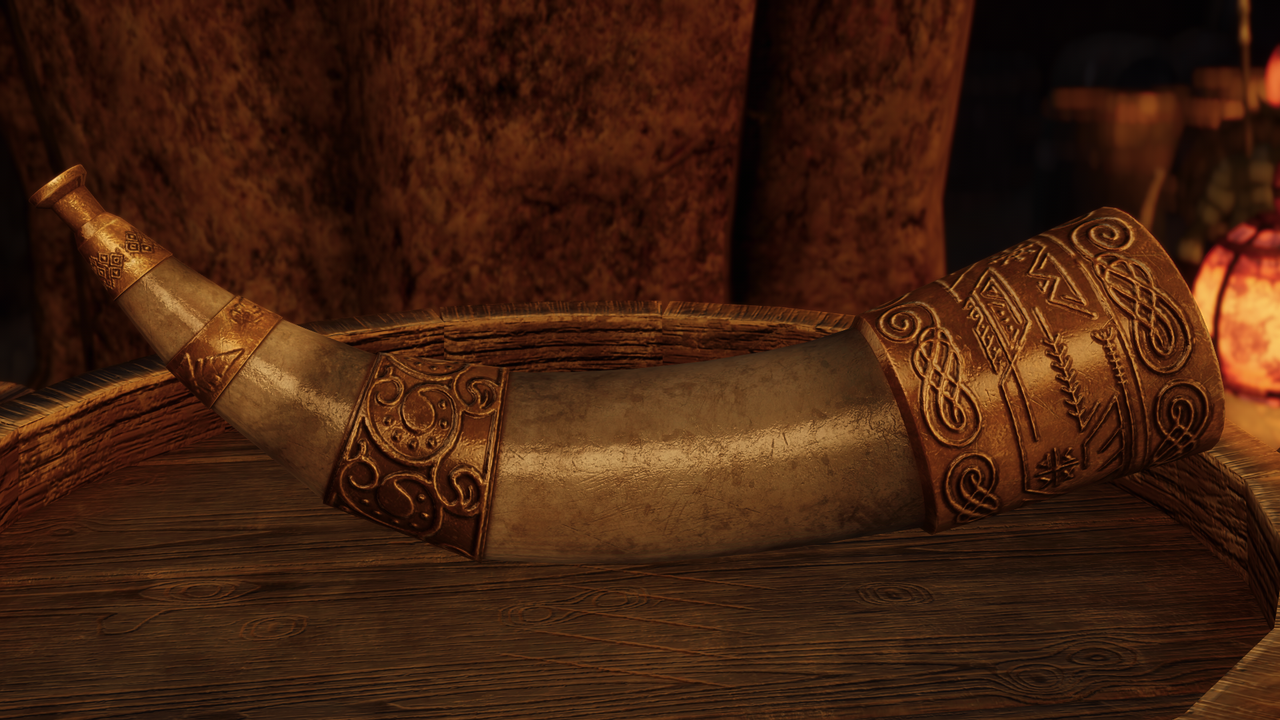 HFs - War horns - remodel at Skyrim Special Edition Nexus - Mods and ...