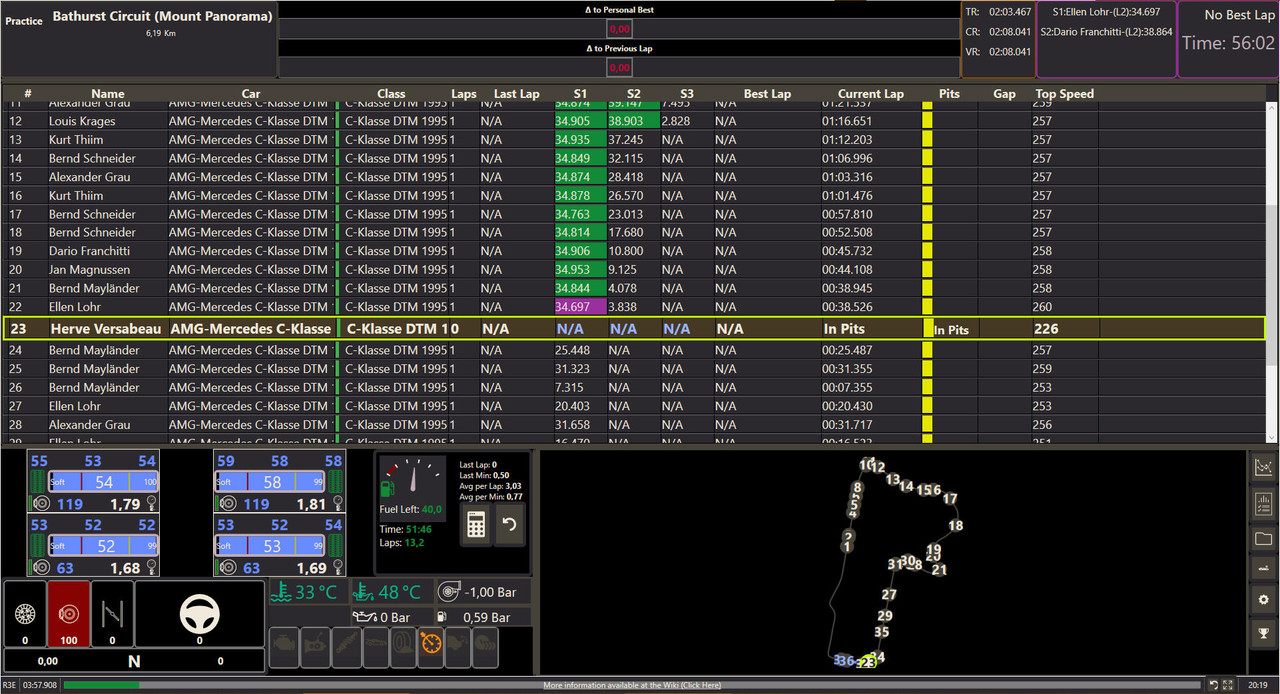 Telemetry - SecondMonitor (Timing & status App) | Page 23 | KW Studios ...