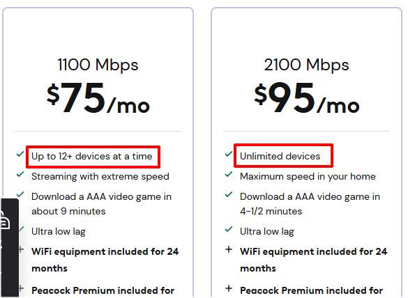 Xfinity/Comcast "concurrent connected devices" | DIY Home Improvement Forum