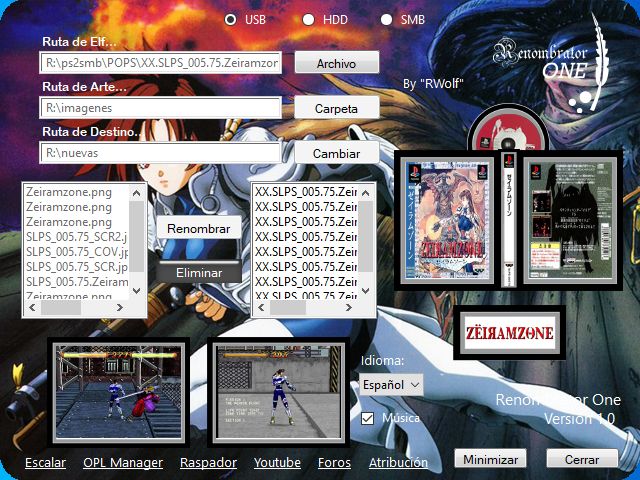 PS2 - Automatically rename images from PSX games to OPL official ...