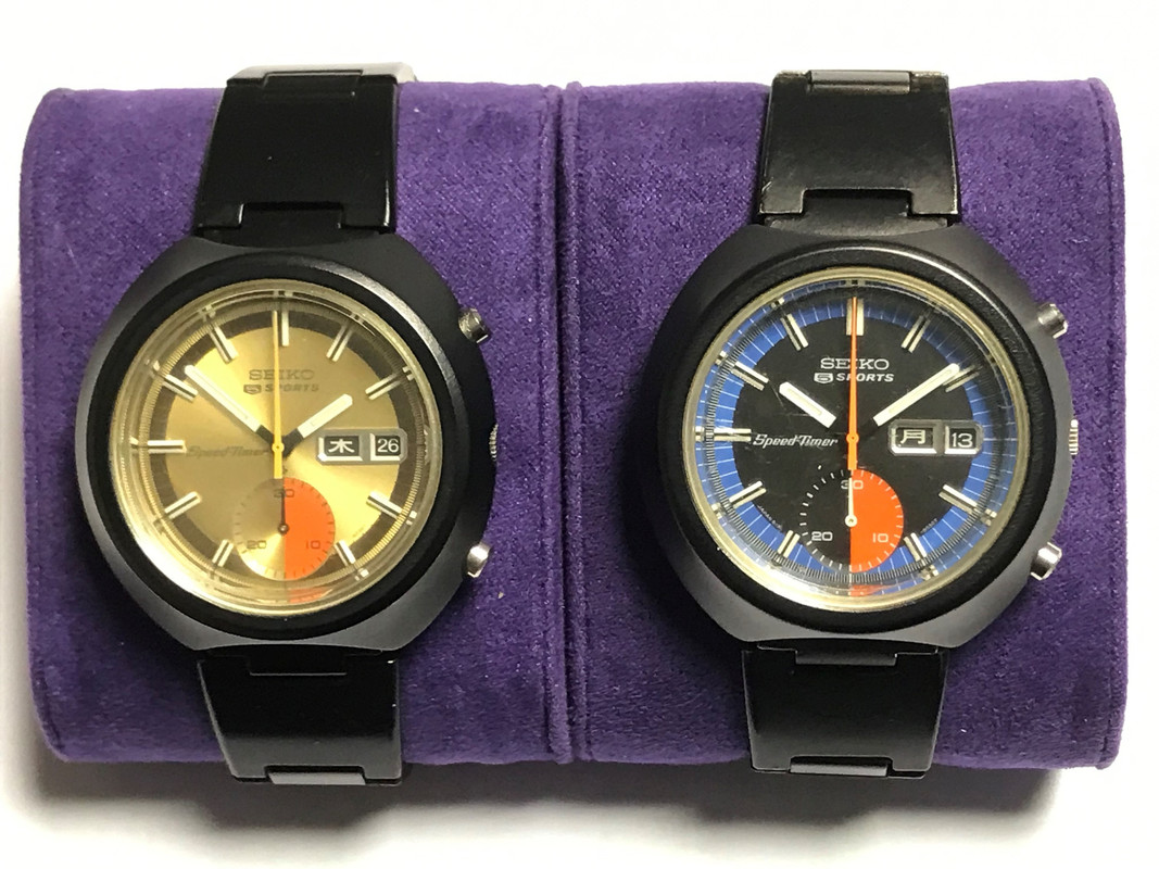 Seiko 6139-8010 PVD SPeedtimers | The Watch Site