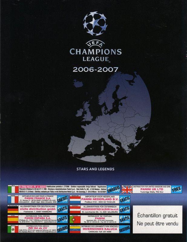 UEFA Champions League 2006 2007 Panini 52 — Postimages