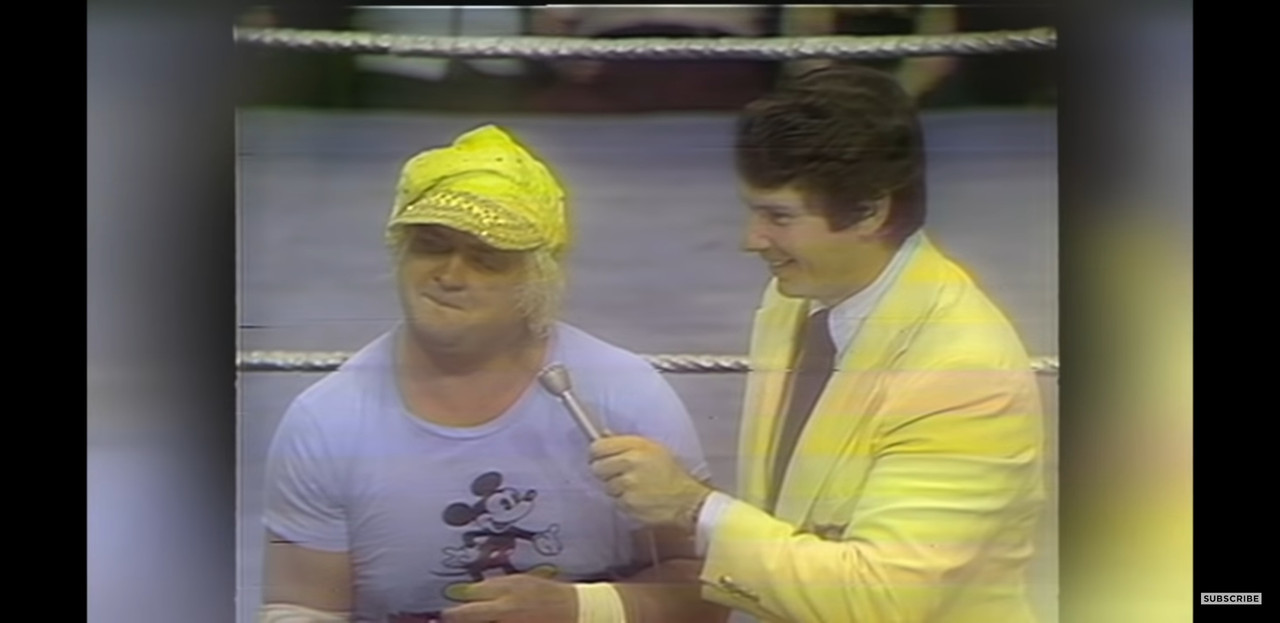 A young Eric Bischoff rocking a mustache. : r/SquaredCircle