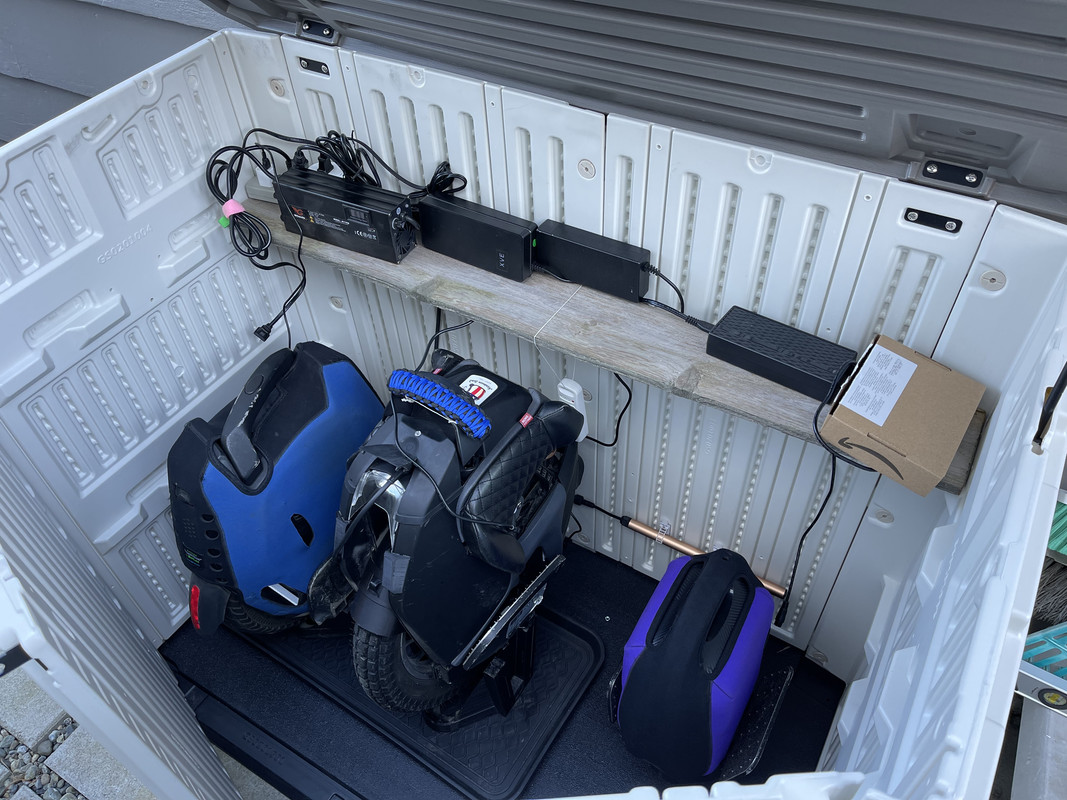 Outdoor storage - General Discussion - Electric Unicycle Forum (euc ...