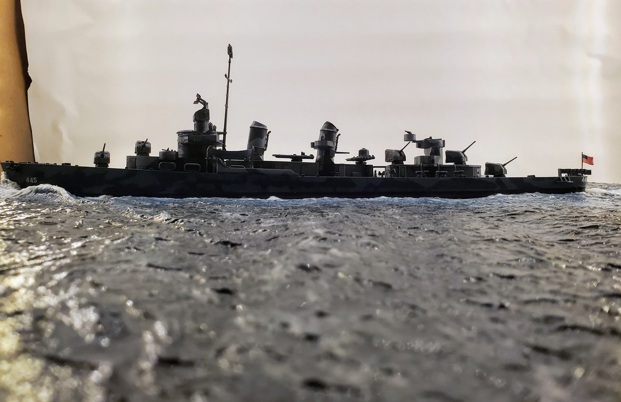 Tamiya 1/350 USS Fletcher - Non-LSP Works - Large Scale Planes