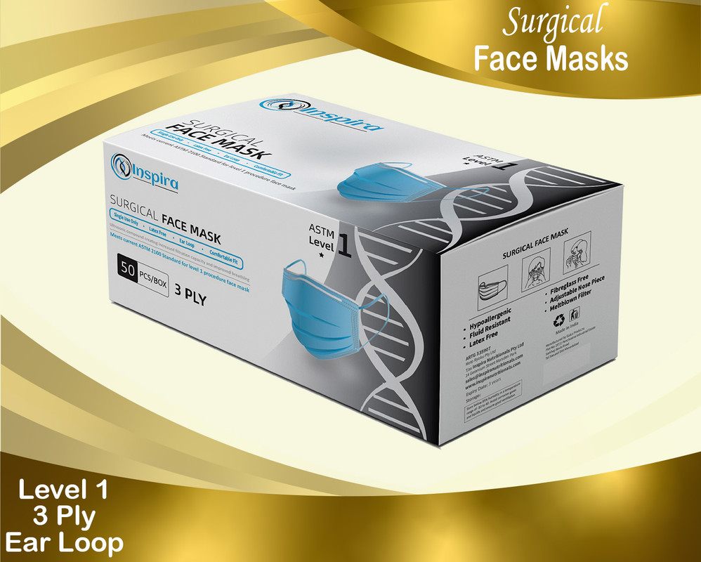 Inspira Mask Level 1 Gold — Postimages