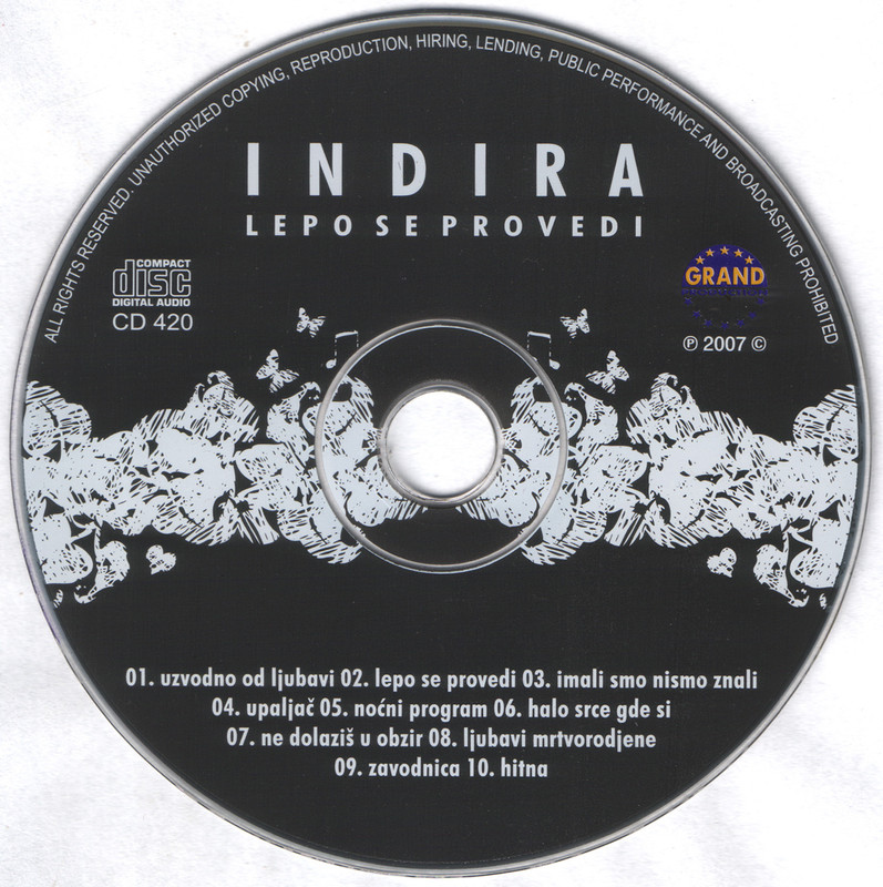 Indira Radic 2007 Cd — Postimages
