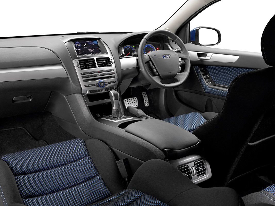 FG FALCON XR6 INTERIOR WITH STREETWISE BLUE — Postimages
