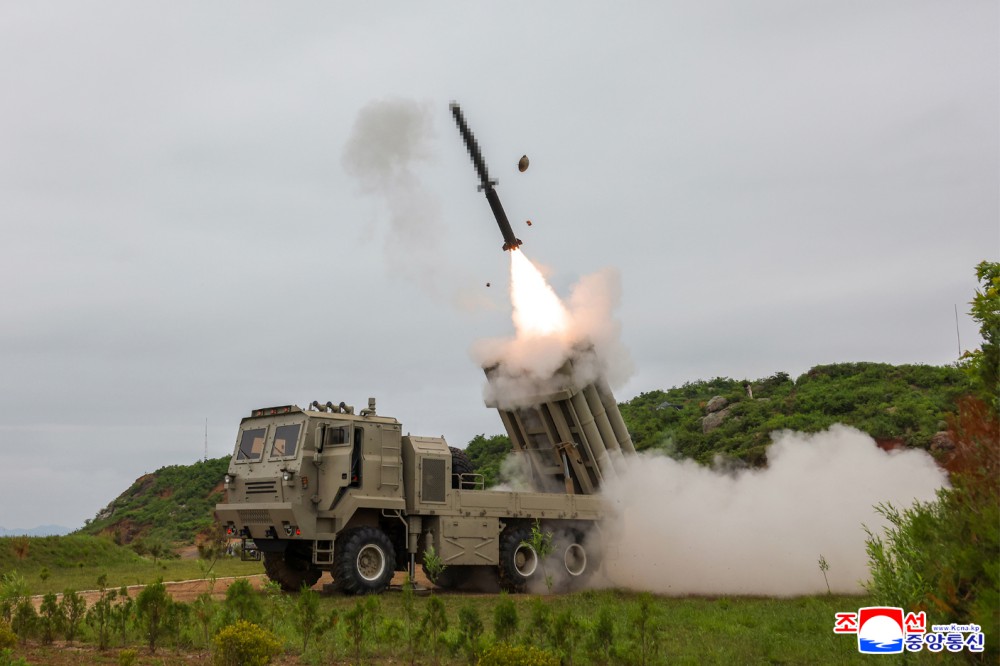 North Korea Tests New “Juche-HIMARS,” 240mm Guided Rockets and AI ...