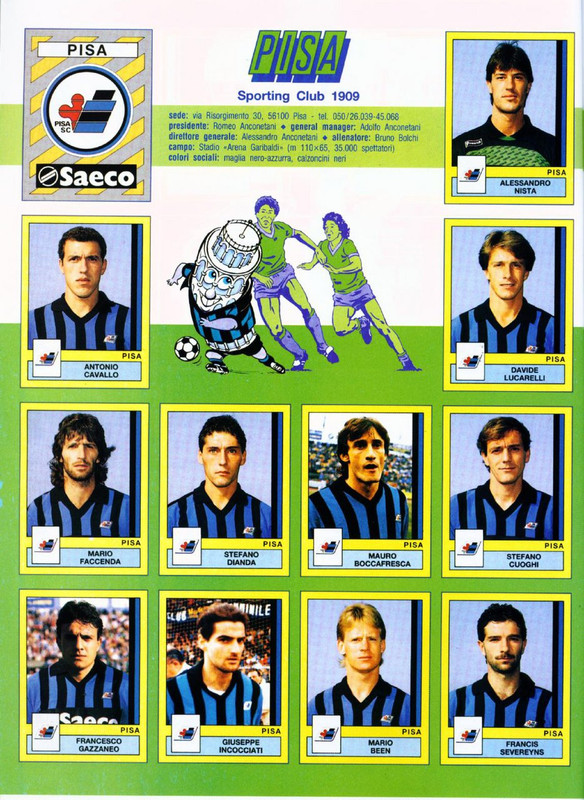 Calciatori 1988 1989 Panini 30 — Postimages