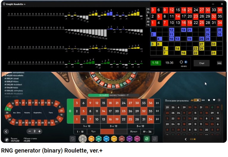 RNG generator (binary) Roulette, ver.+ - Page 2