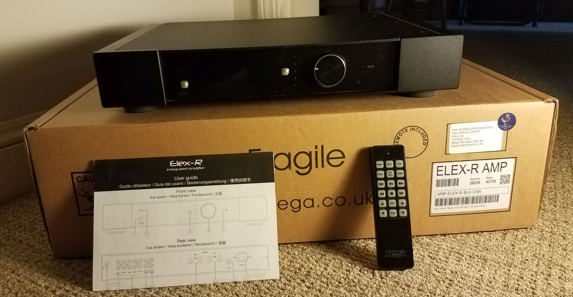 Rega Elex-R Integrated Amp (2021 Model)- Vinyl Engine