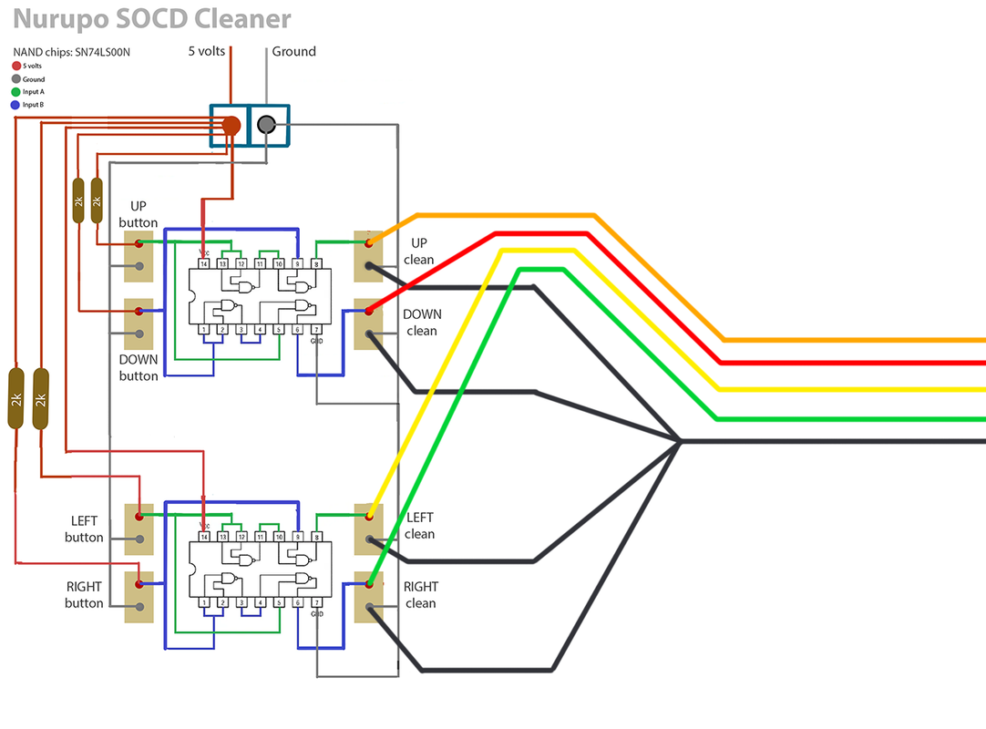 Cheap DIY SOCD Cleaner tutorial : r/fightsticks