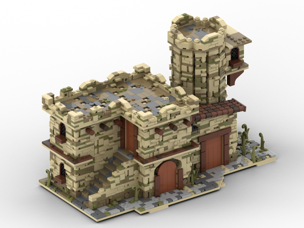 LEGO MOC Arabic style house by legoprofi | Rebrickable - Build with LEGO