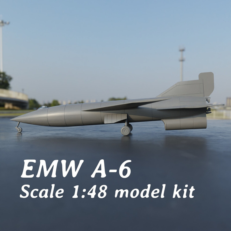 1/48 - Elektromechanische Werke (EMW) A-6 3D printed kit by My3dbase ...