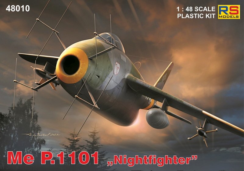 1/48 - Messerschmitt P.1101 by RS Models - released - The Rumourmonger ...