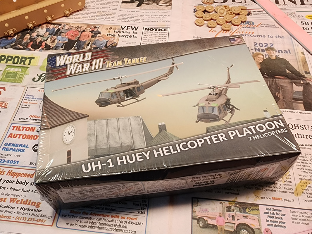 UH-1 Huey Helicopter Platoon - Team Yankee | Modelers Social Club Forum