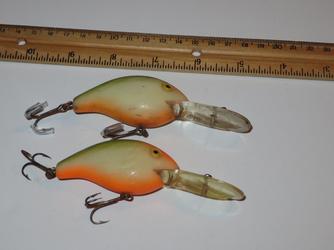 Lot of 2 Rebel Deep Mini R Crankbait Lures Parrot | eBay
