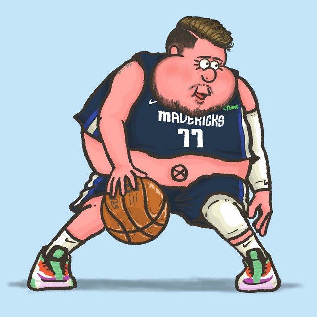 Breaking news: Luka Doncic is fat