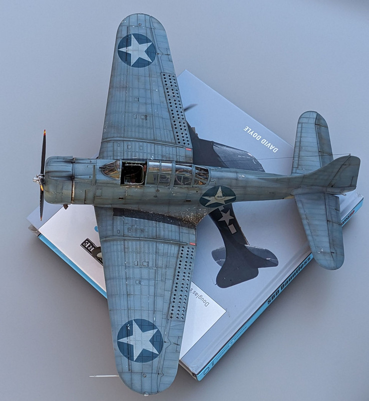 VMSB-233 SBD-3 Dauntless at Guadalcanal - Ready for Inspection - Large ...