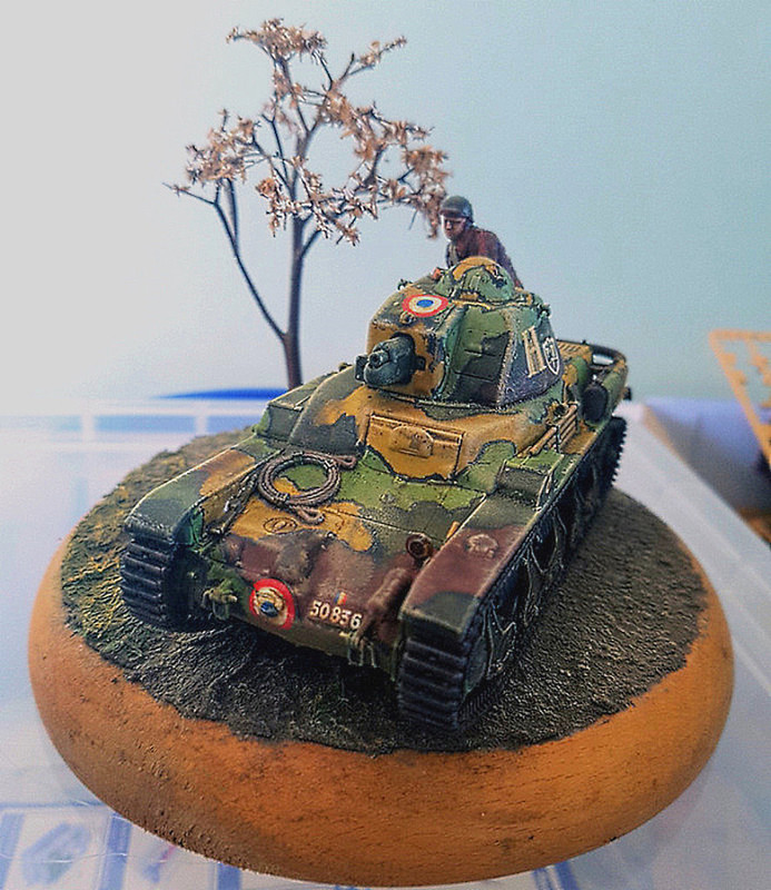 Tamiya 1/35 French light tank R35 - Ready for Inspection - Armour ...