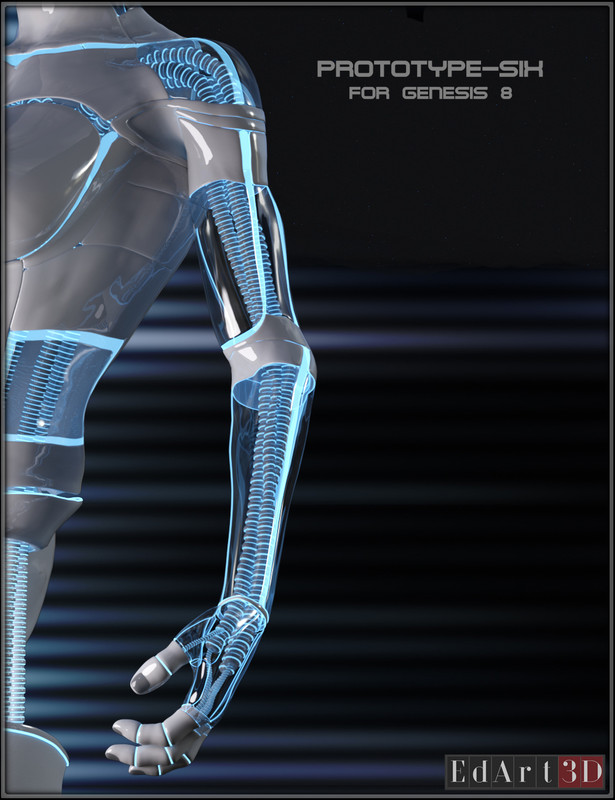 PROTOTYPE-SIX For G8F 2025 - Free Daz 3D Models