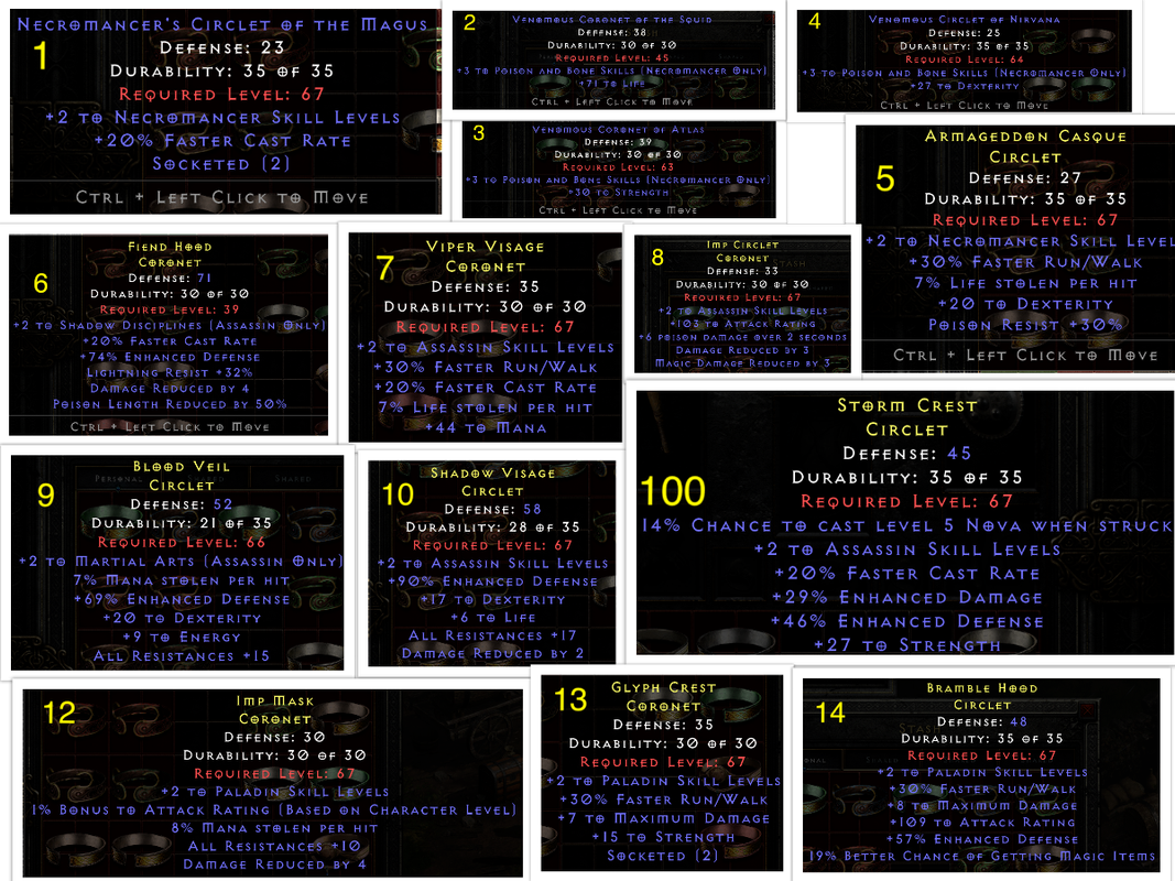 Circlet Coronet Tiara Interesting And Not Really - Topic - d2jsp