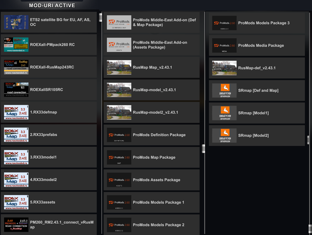Normal Map Combo - Promods [1.43] - Roextended Project