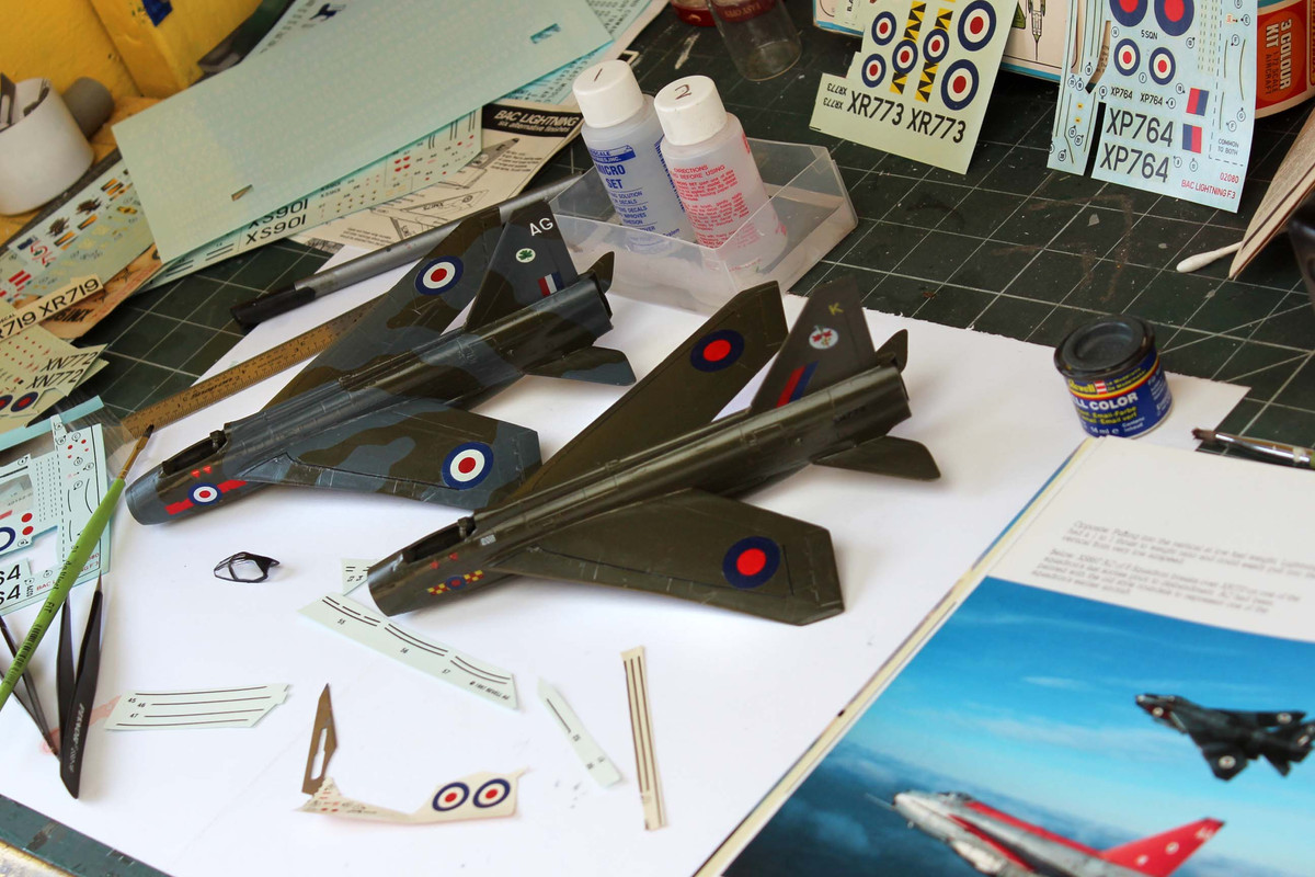 PK-114 : BAC Lightning F. Mk. 2A/6 FINISHED. - Matchbox 50th ...