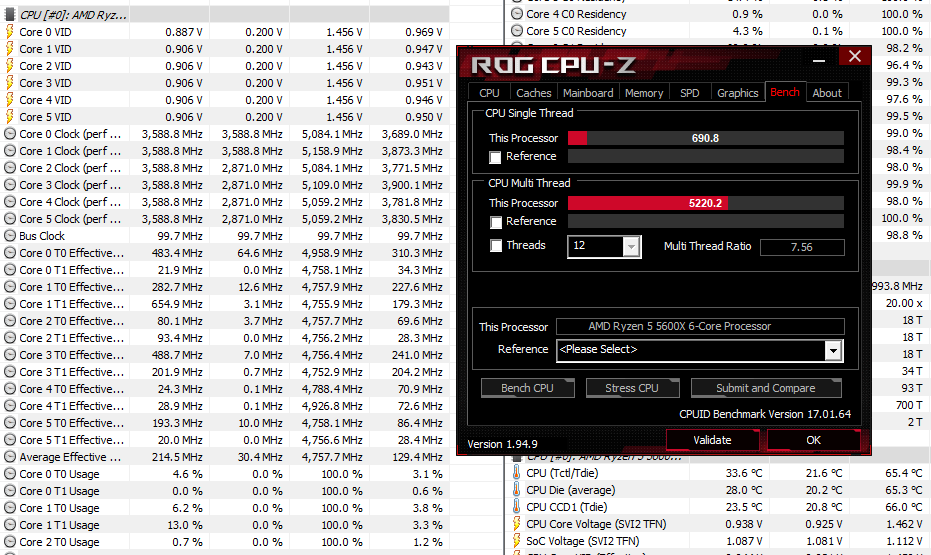 5600x all core overclock help | Overclock.net