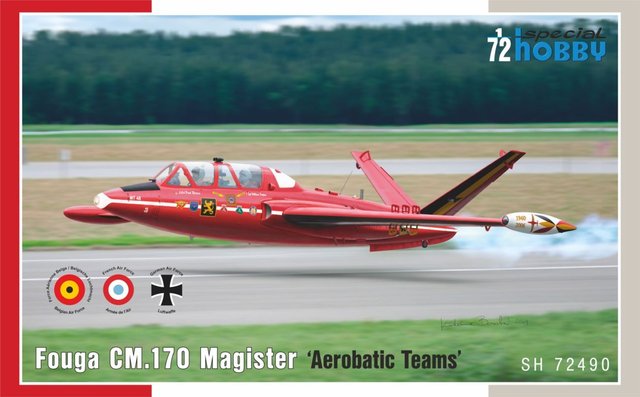 1/72 - Fouga CM.170R Magister/Tzukit & CM.175 Zéphyr by Special Hobby ...