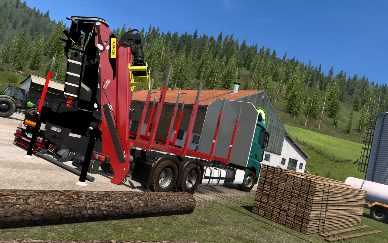 [TEKLIC] MB MP4 Timber chassis - SCS Software