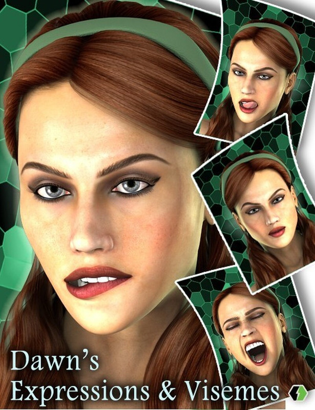 Dawns Expressions And Visemes 2025 Free Daz 3d Models