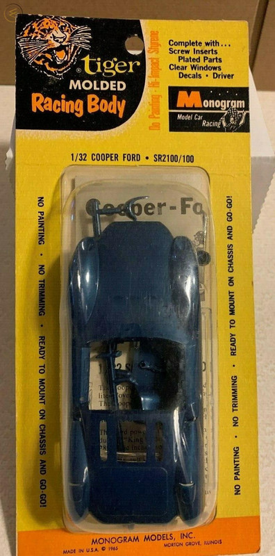 Monogram Cooper-Ford (King Cobra) - 1/32 Vintage Cars - Slotblog