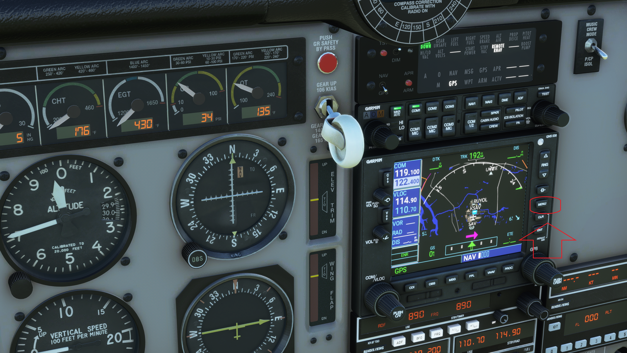 GPS map orientation - Microsoft Flight Simulator (2020/2024) - The ...