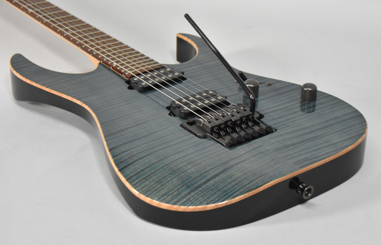 2002 Ibanez RG3120 Prestige Twilight Blue Electric Guitar 04 — Postimages