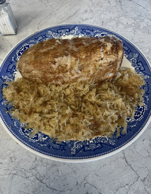 Sauerkraut and pork roast recipe - 24hourcampfire