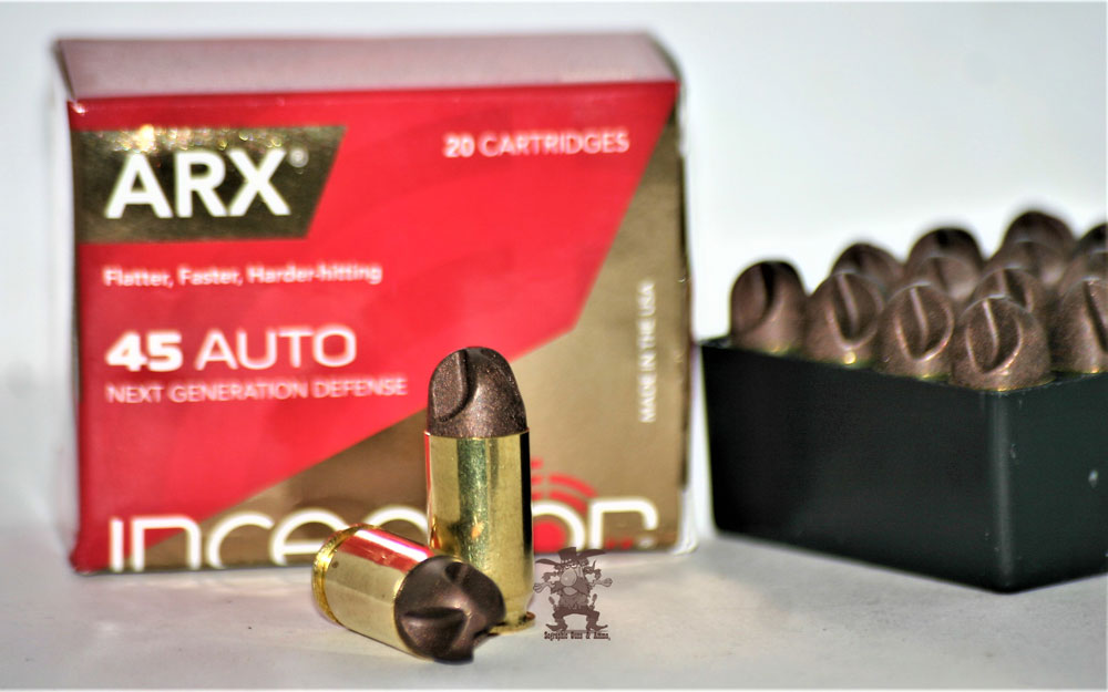 45acp ARX Inceptor Next Generation Defense 45 ACP LOW RECOIL MATRIX ARX ...