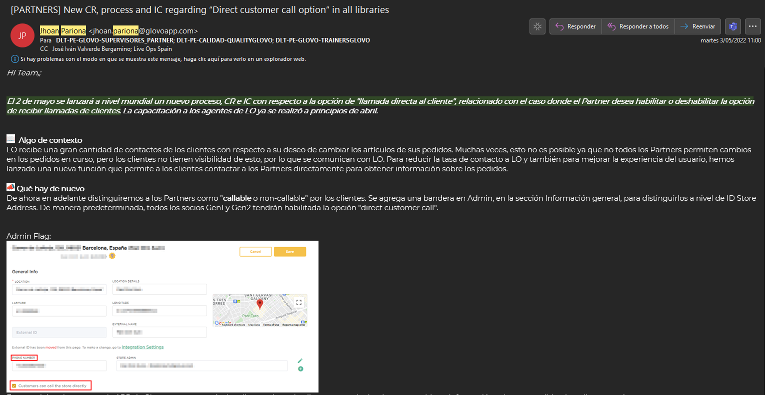 Correo nuevo proceso LO — Postimages