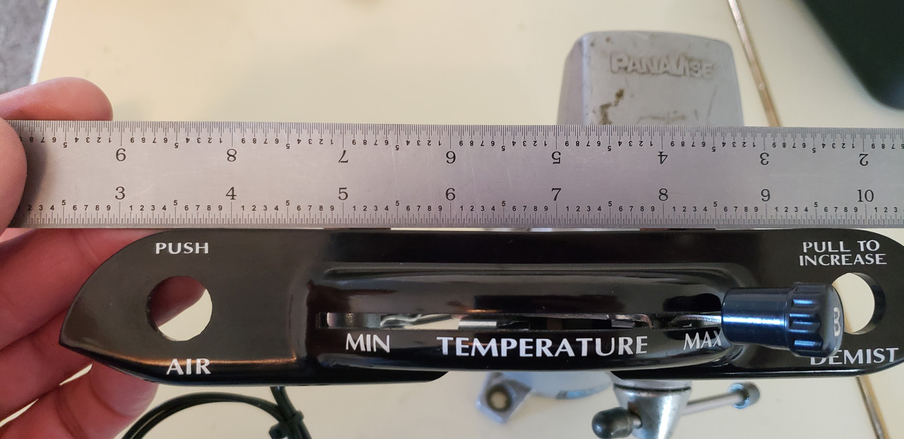 Heater control panel, new from Moss : MGA Forum : The MG Experience
