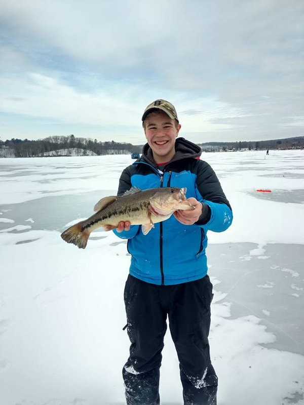 Alex first fish — Postimages